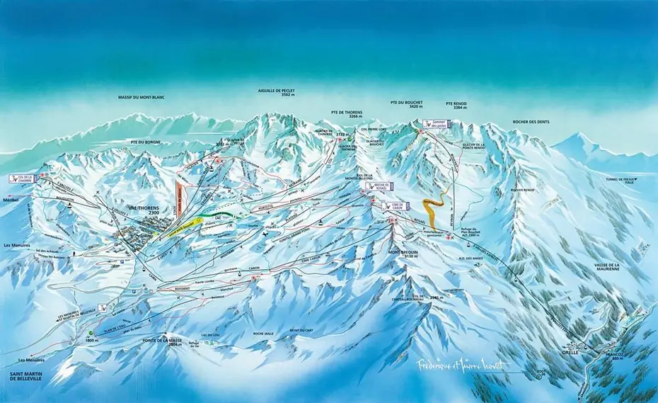The Art and Evolution of Piste Maps: A Tribute to Pierre Novat | Ski Line